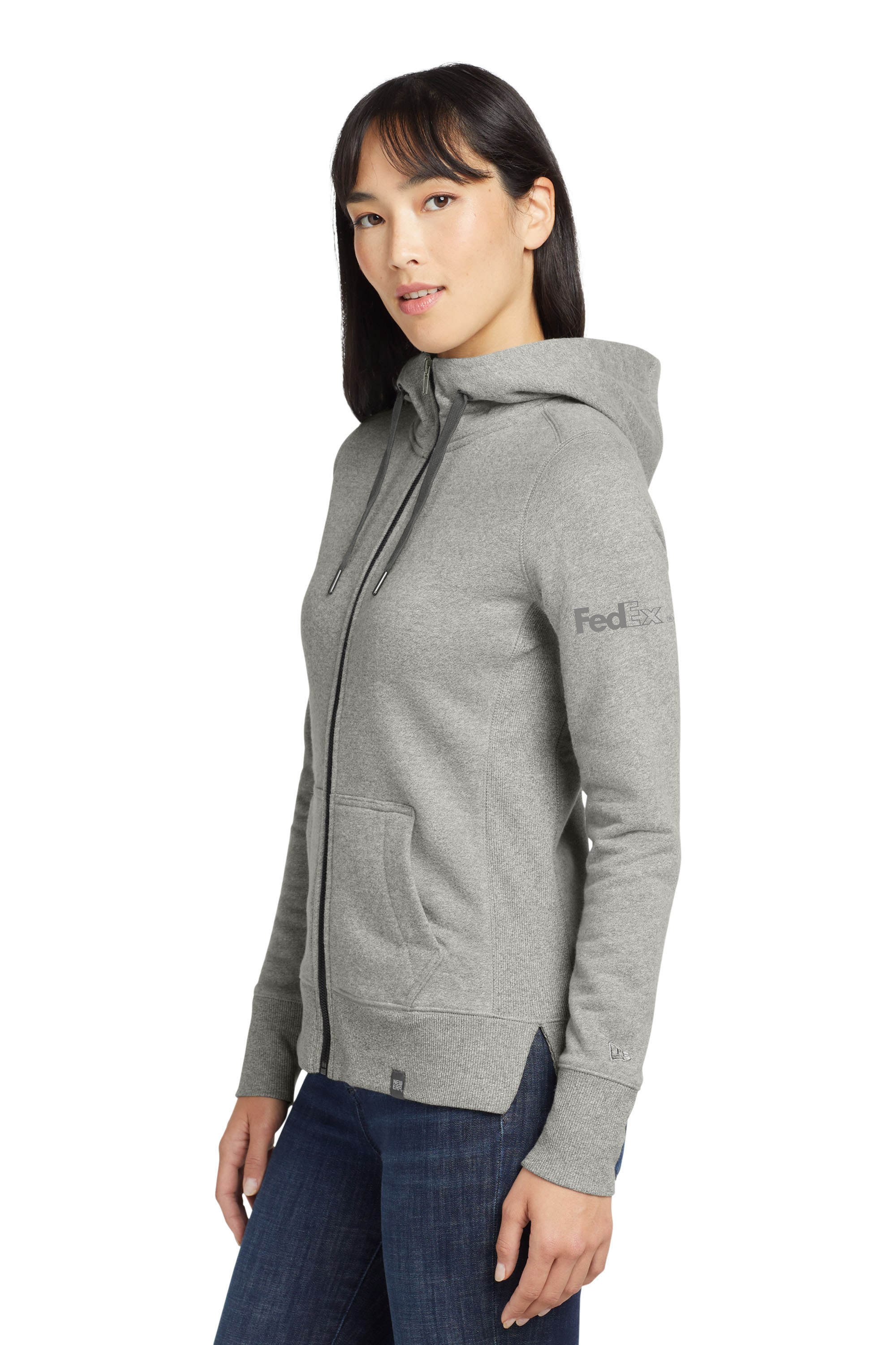 QRP - NEW ERA® LADIES FRENCH TERRY FULL-ZIP HOODIE